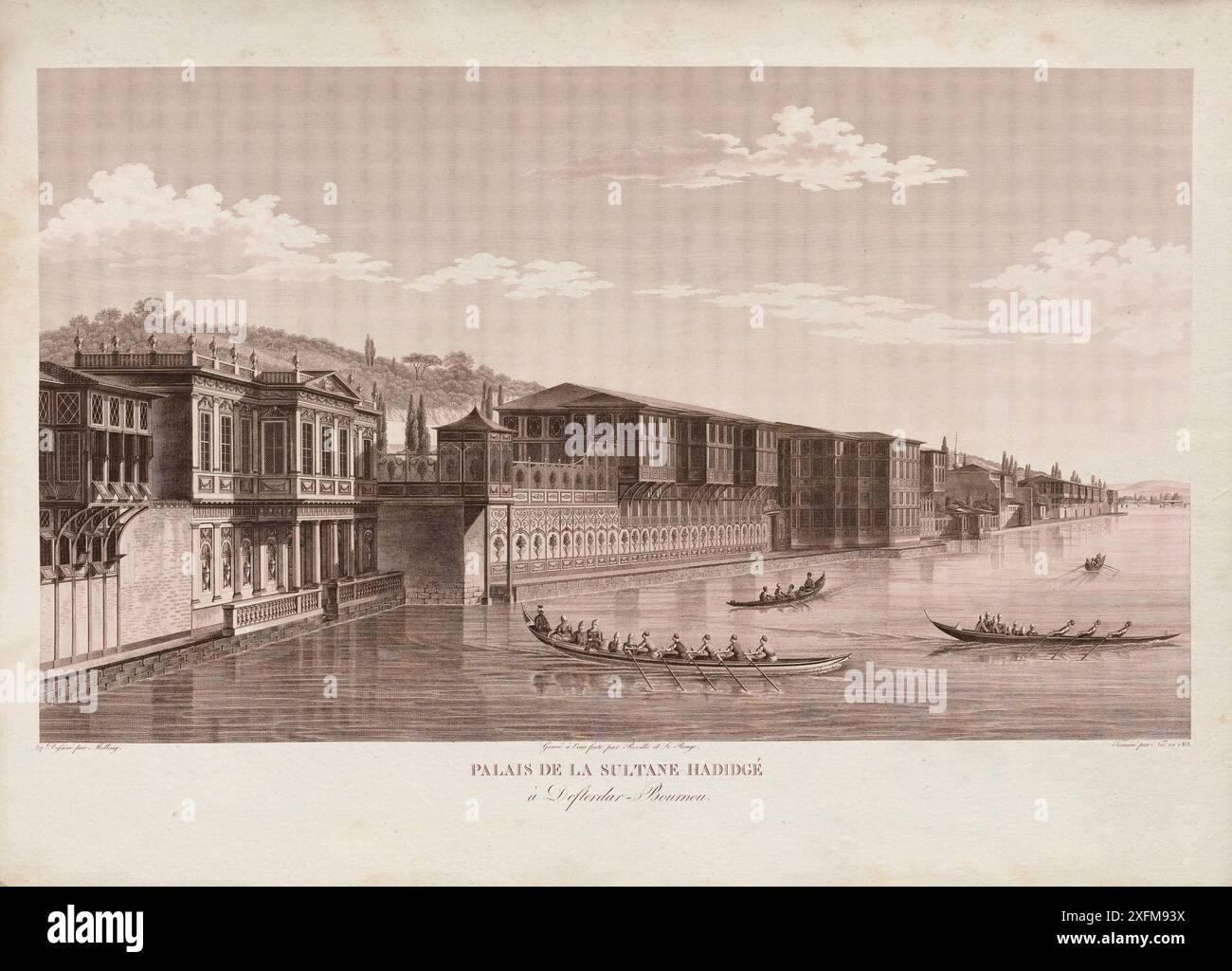 The history of Ottoman Empire. Palace of the Sultan Hadidge (Hatice ...