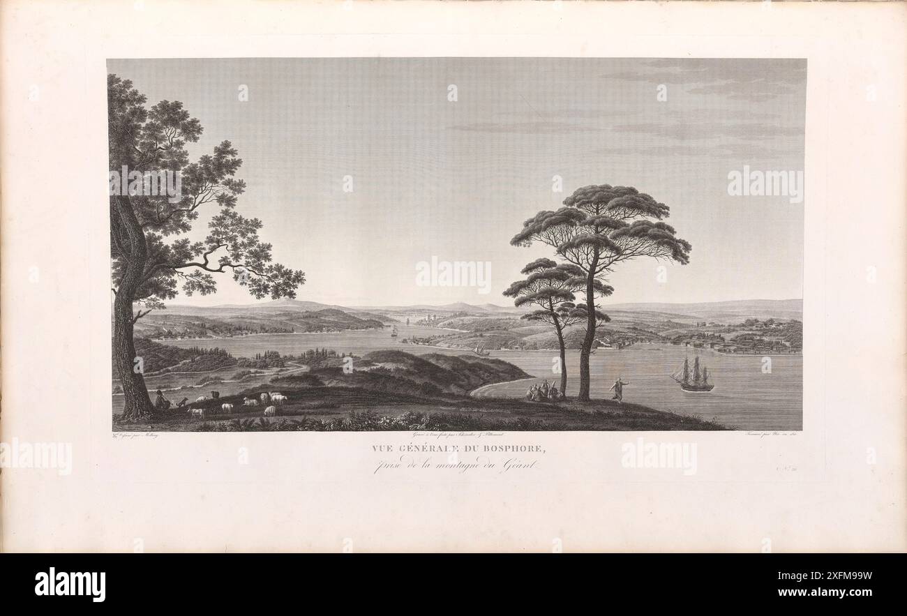 The history of Ottoman Empire. View of the central part of the ...
