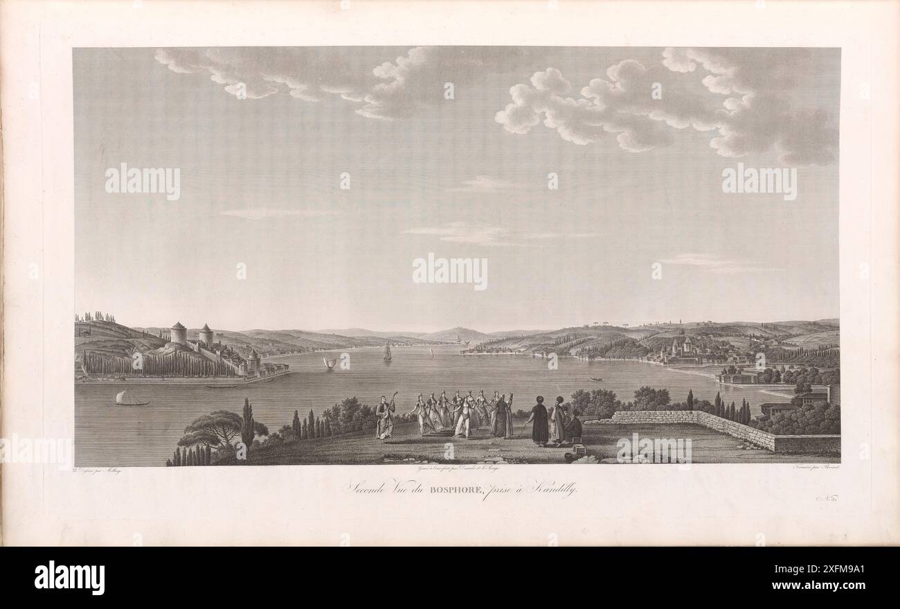 The history of Ottoman Empire. View of the central part of the ...