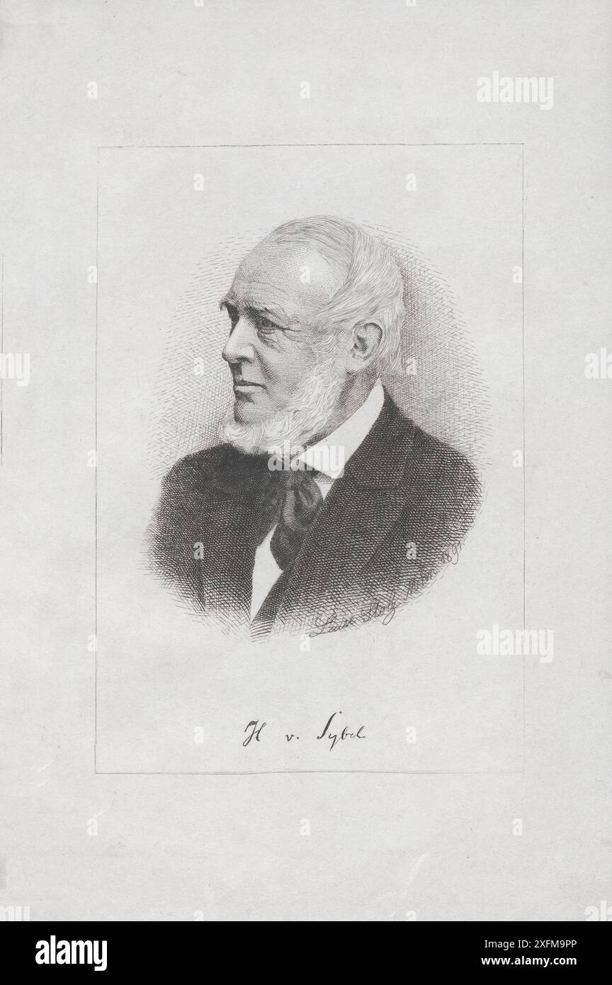 Portrait of heinrich von sybel hi-res stock photography and images - Alamy