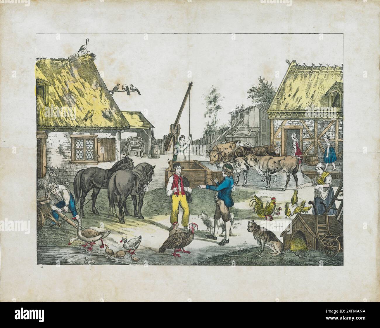 German peasants hi-res stock photography and images - Alamy