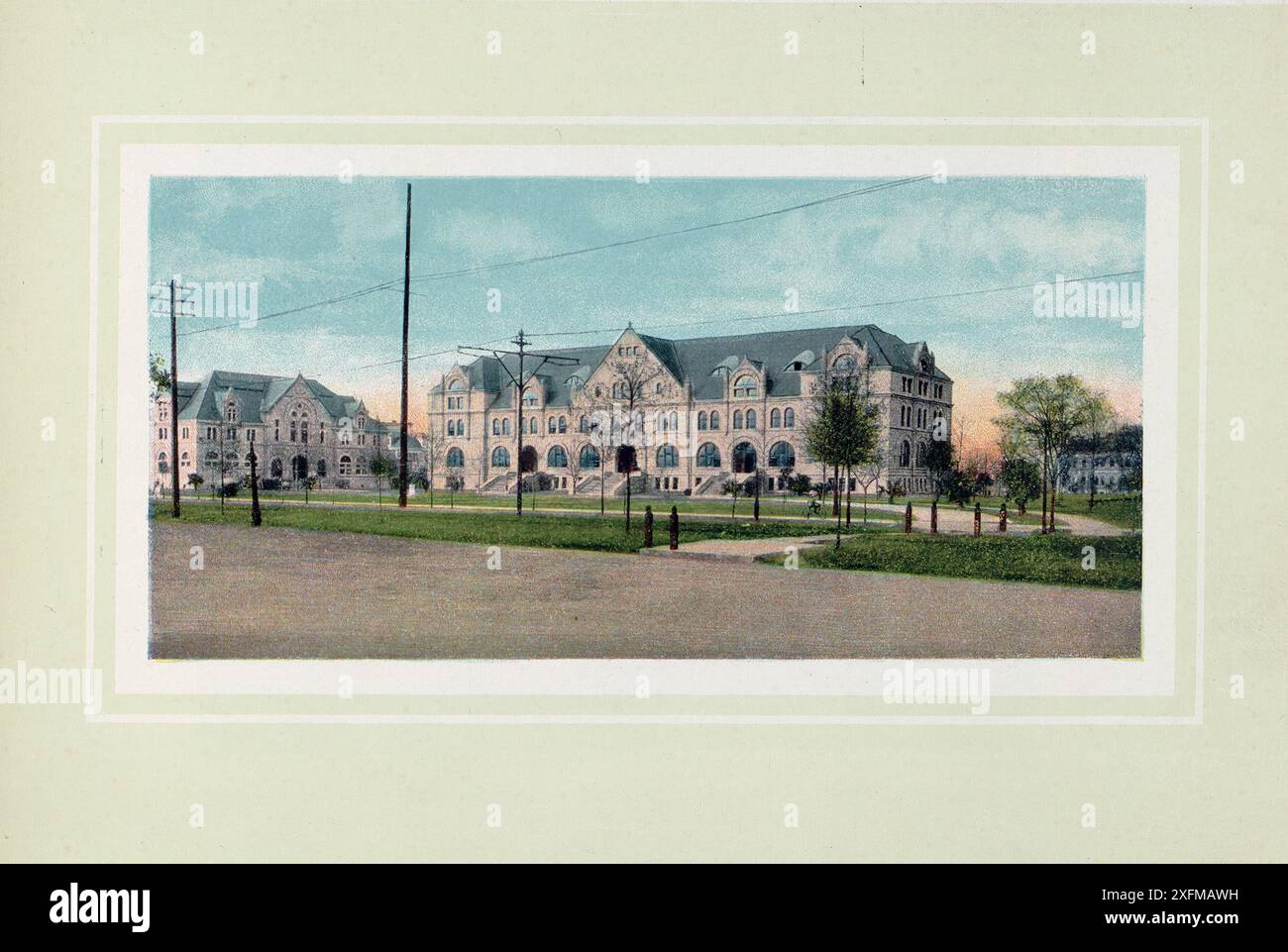 Vintage New Orleans. Tulane University. La. USA, 1900s Stock Photo - Alamy