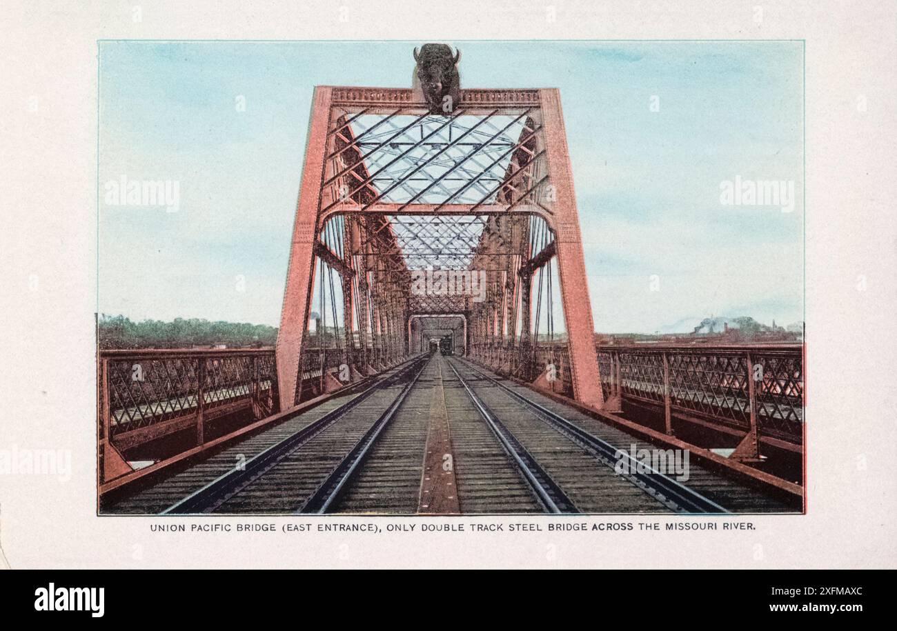 Union pacific bridge east entrance hi-res stock photography and images ...