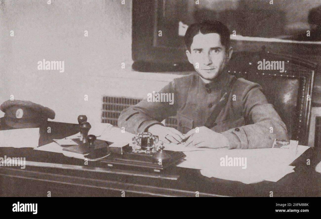 Vintage photo of Jachim. Former Commandant of Petrograd Stock Photo - Alamy