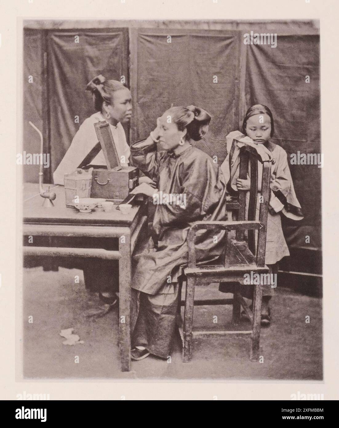 19th century photo of ladies of china hi-res stock photography and ...