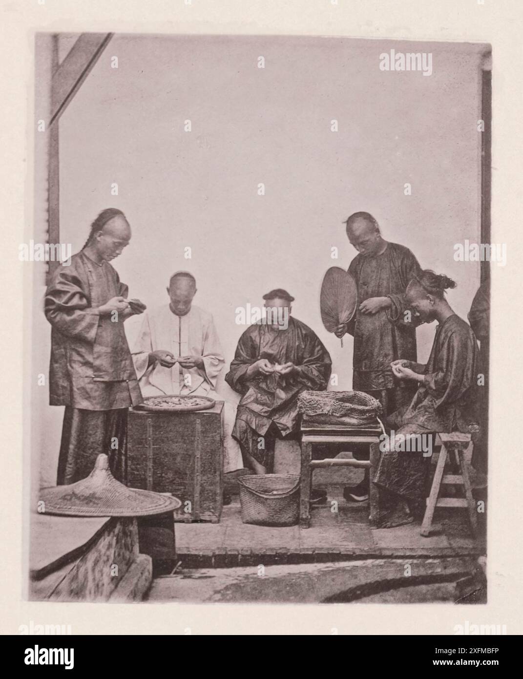 Old photo of chinese trading experts hi-res stock photography and ...