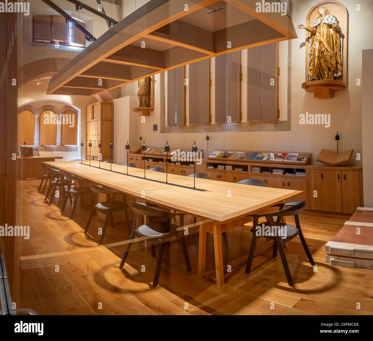 Selestat, France - 06 25 2024: Humanist Library. View of the library ...