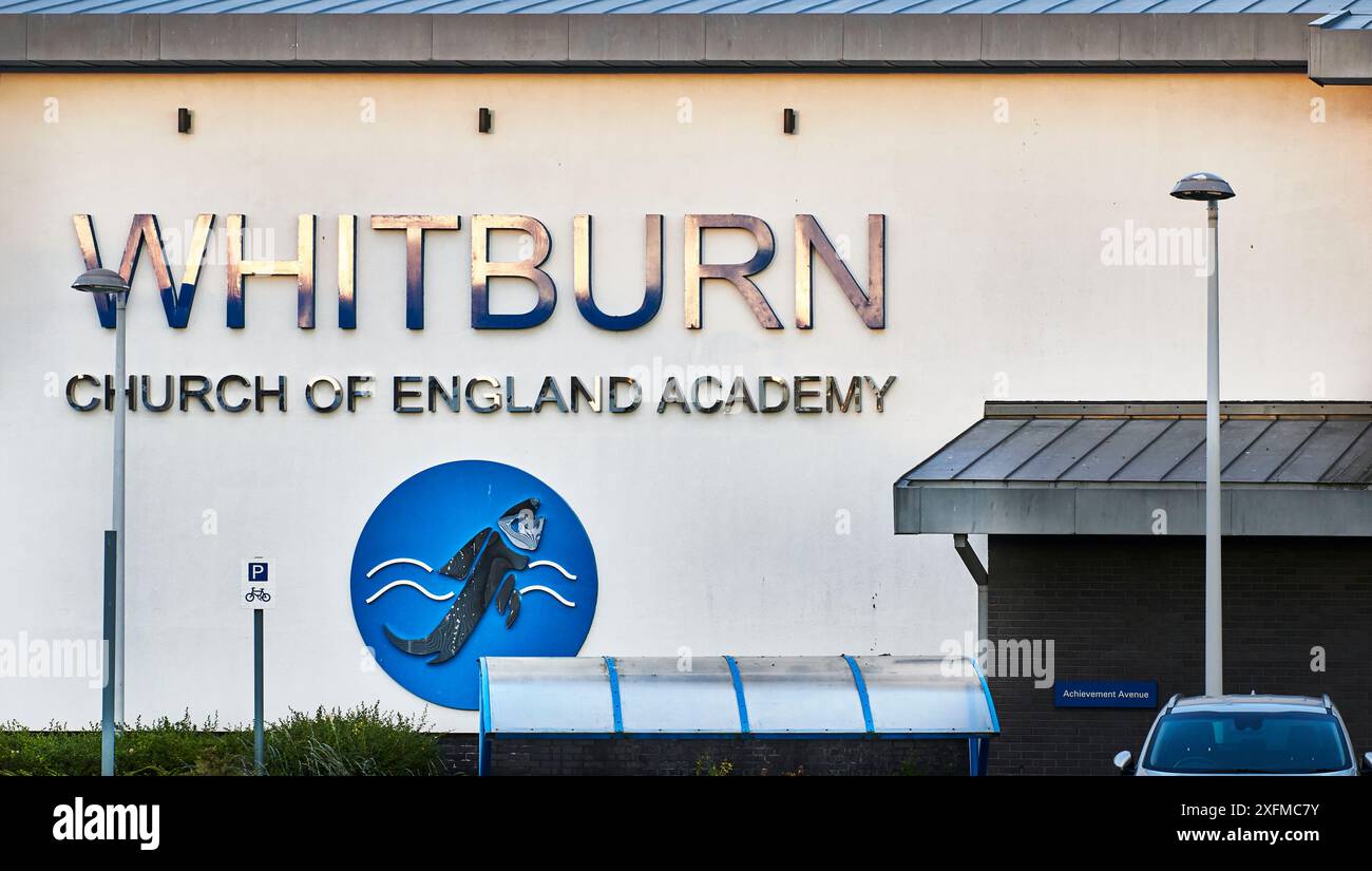 Whitburn Church of England Academy school, England Stock Photo - Alamy