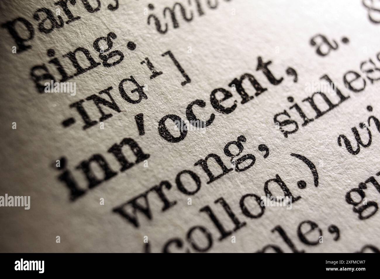 Virtuous and faultless hi-res stock photography and images - Alamy