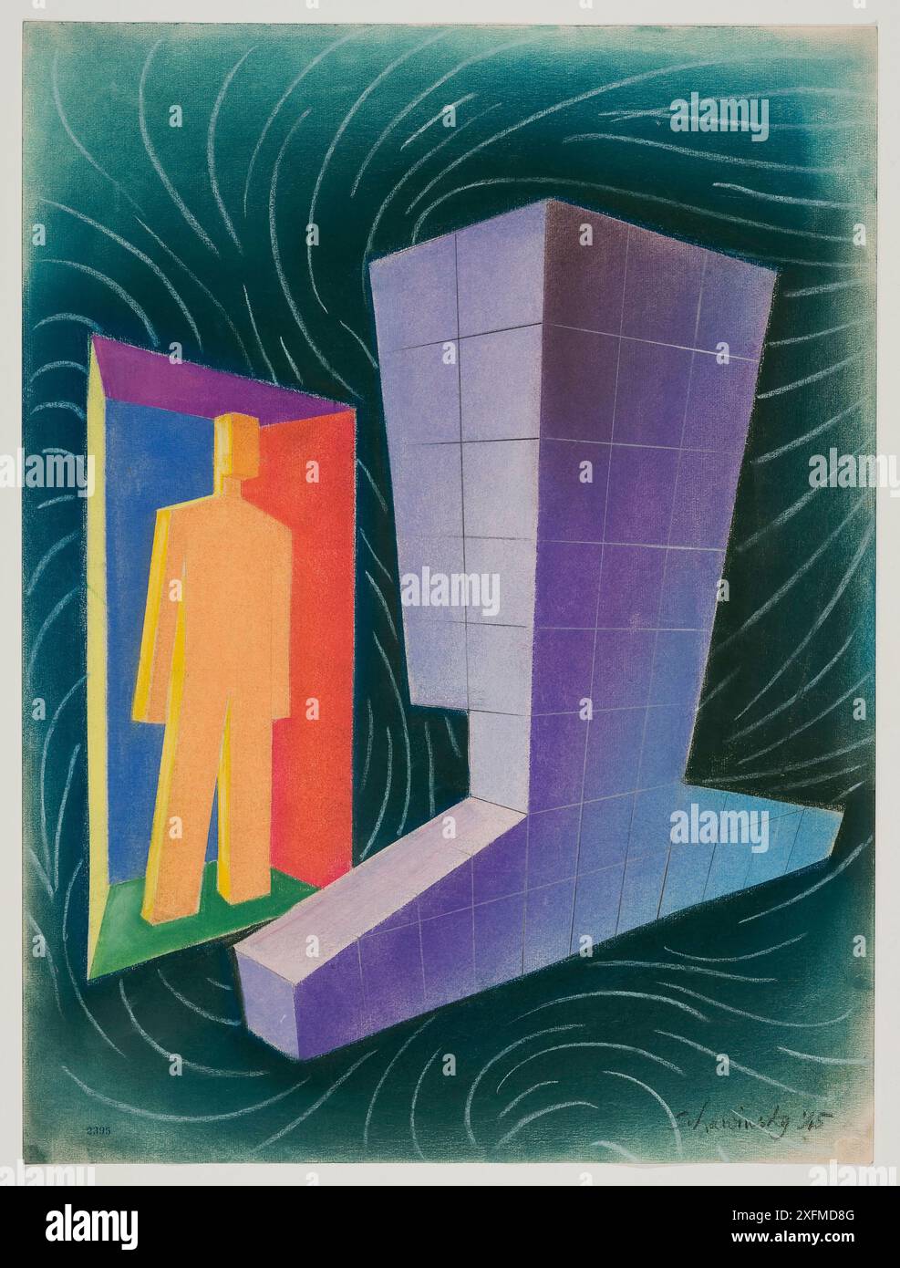 Untitled. Museum: © Xanti Schawinsky Estate Zürich Stock Photo - Alamy