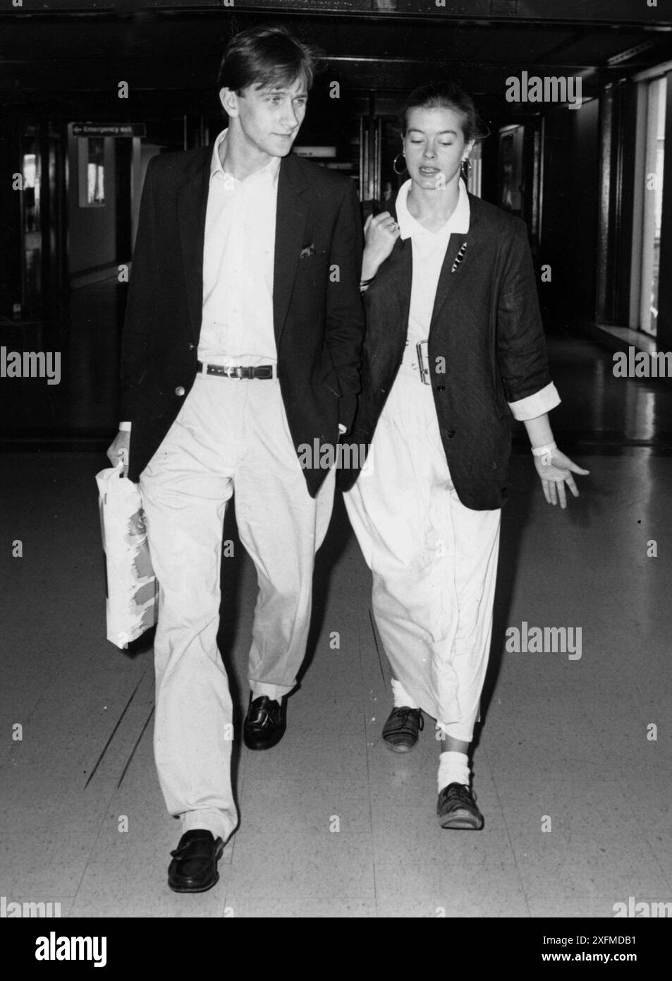 14 Ottobre 1985 Bermuda Archivio Storico Olycom/LaPresse Katharine ...
