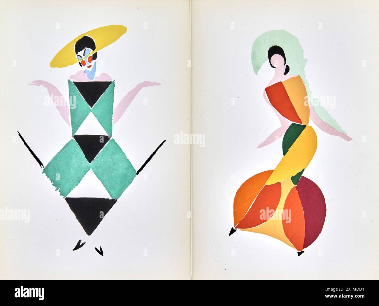27 Tableaux vivants. Museum: PRIVATE COLLECTION. Author: Sonia Delaunay ...