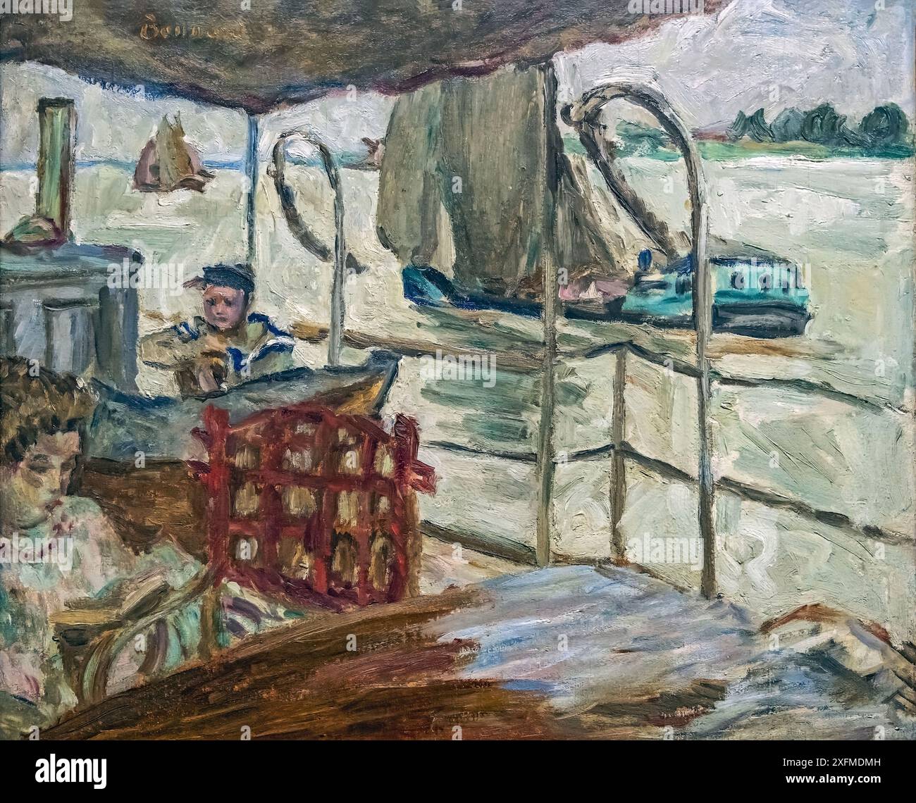 Misia Sert sur le navire d'Edwards. Museum: Fondation Bemberg, Toulouse ...