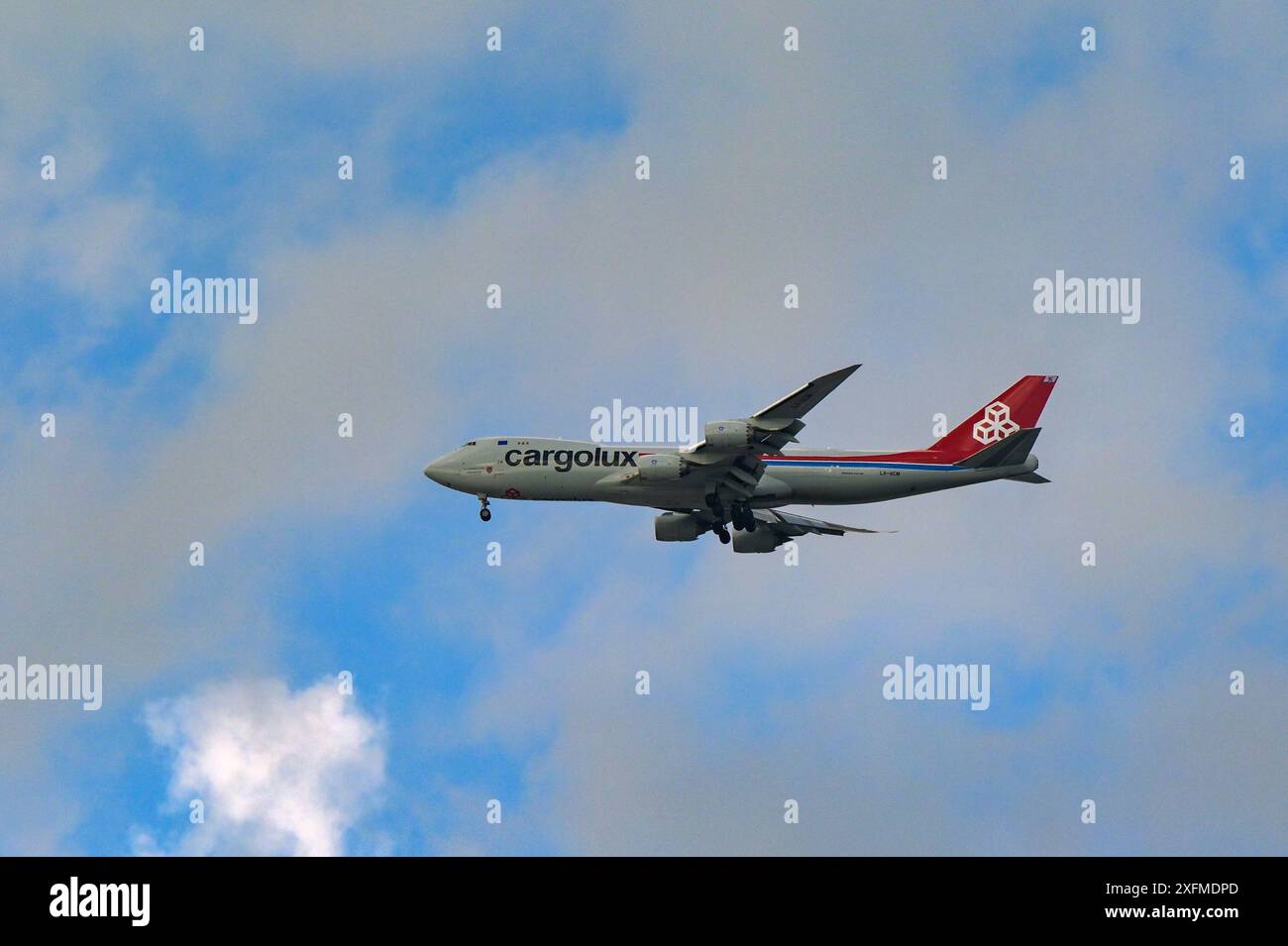 Miami, Florida, USA - 3 december 2023: Boeing 747 cargo jet ...