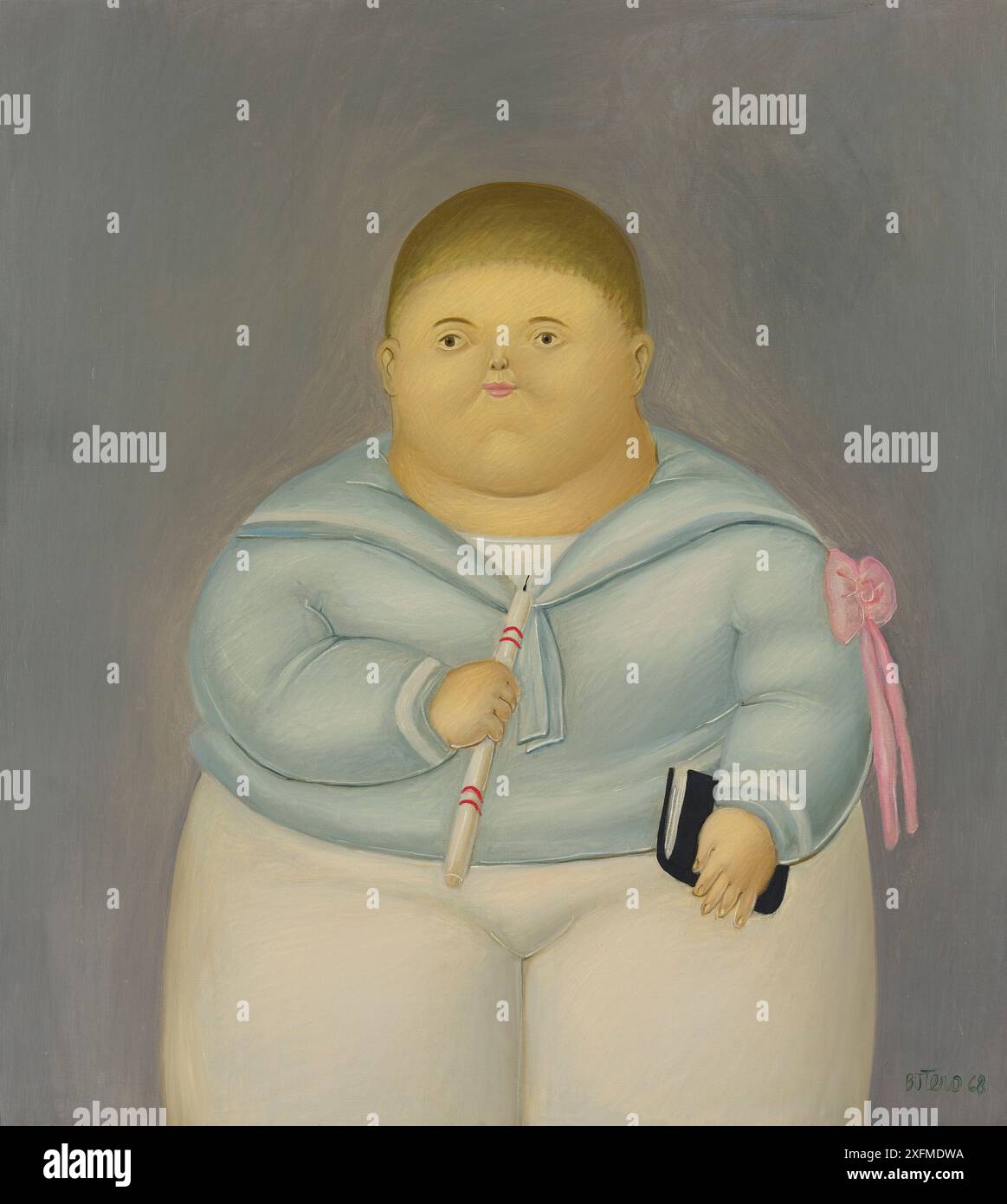 Self-portrait on the day of my first communion. Museum: PRIVATE ...