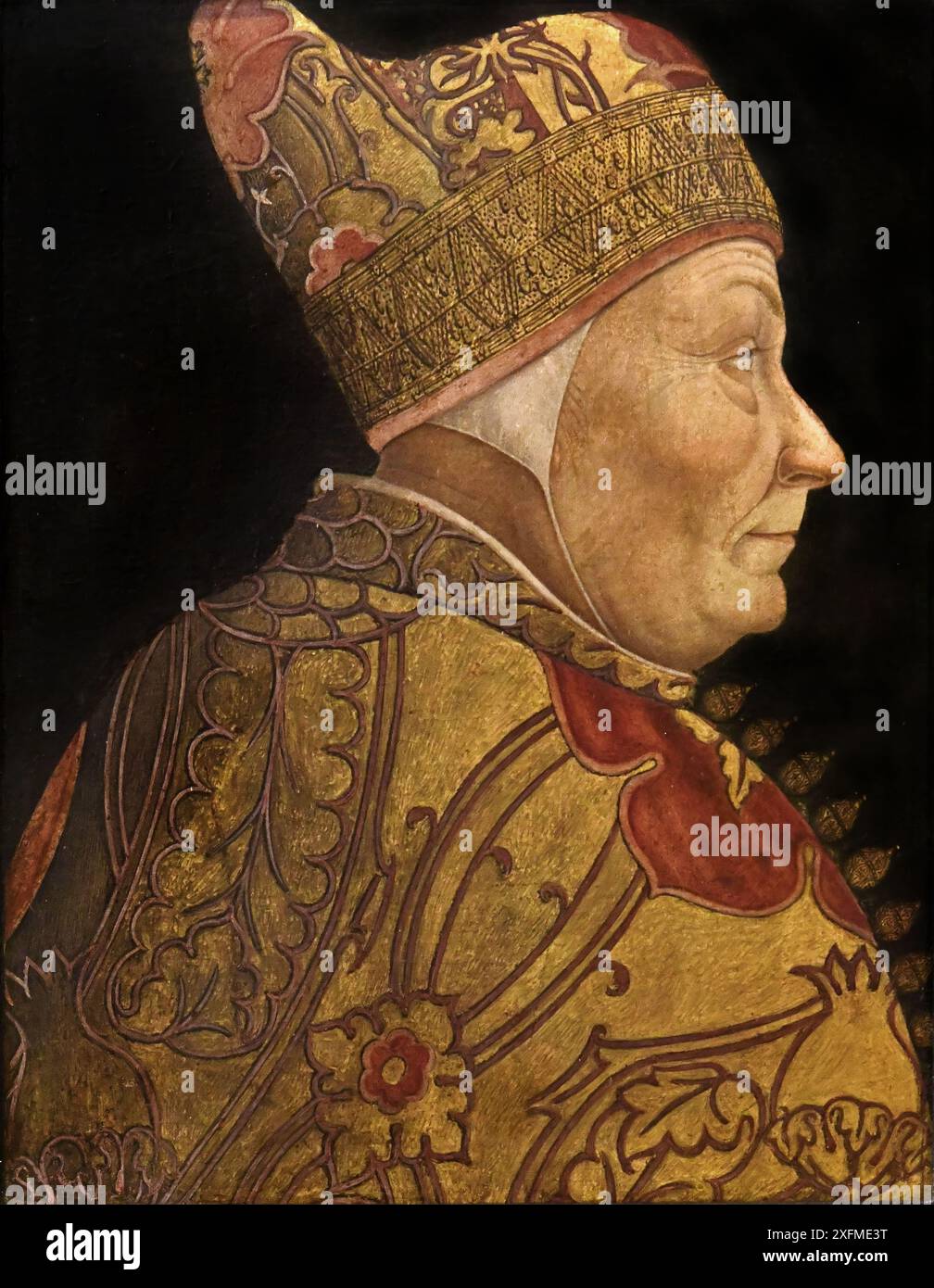 Portrait of Doge Francesco Foscari. Museum: Museo Correr, Venice ...