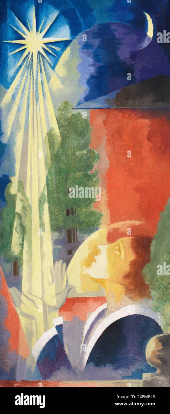 Girl with the evening star. Museum: PRIVATE COLLECTION. Author ...