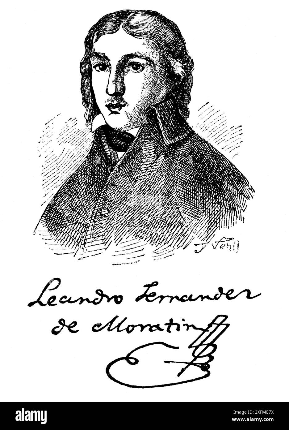 Leandro fernandez de moratin Black and White Stock Photos & Images - Alamy