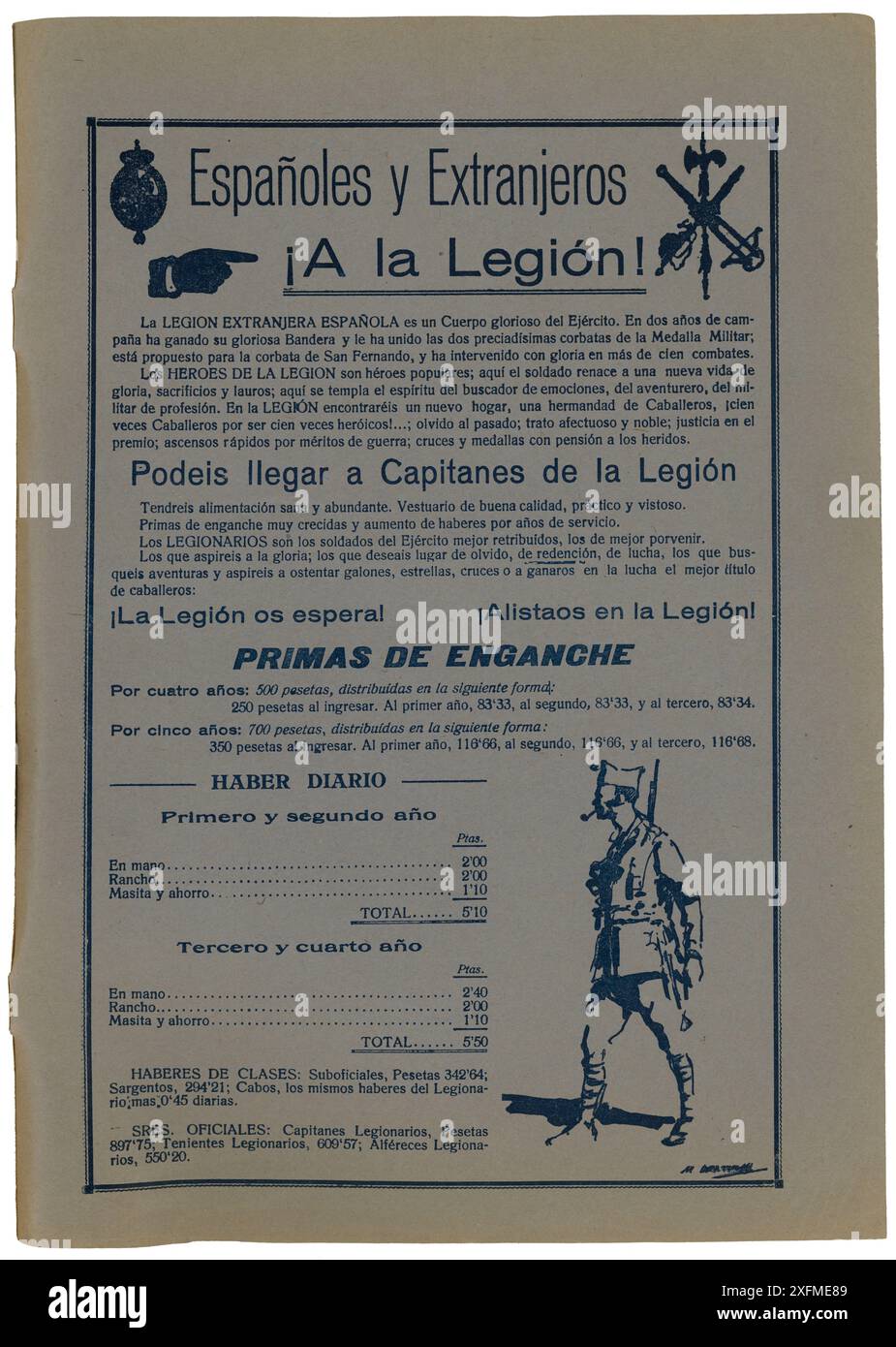 Alistamiento legión hi-res stock photography and images - Alamy
