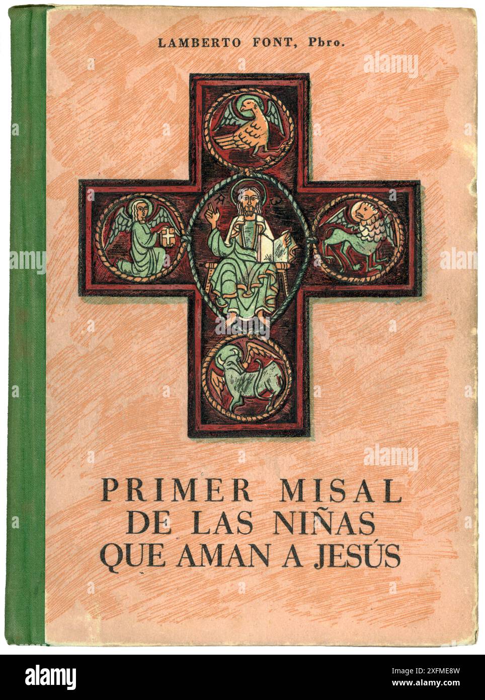 Portada del libro religioso Primer Misal de las niñas que aman a Jesús ...