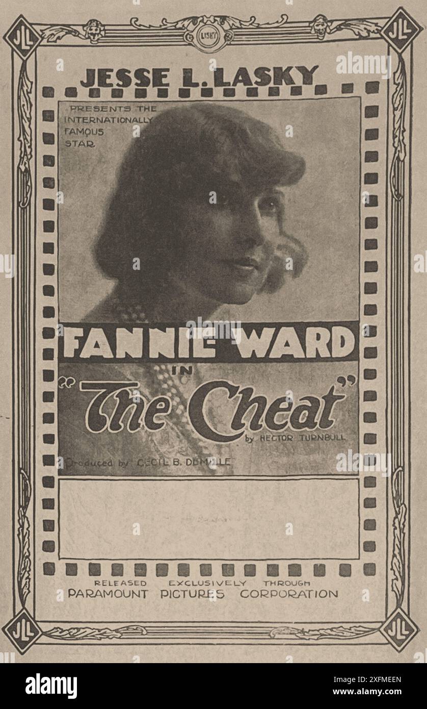 The cheat poster hi-res stock photography and images - Alamy