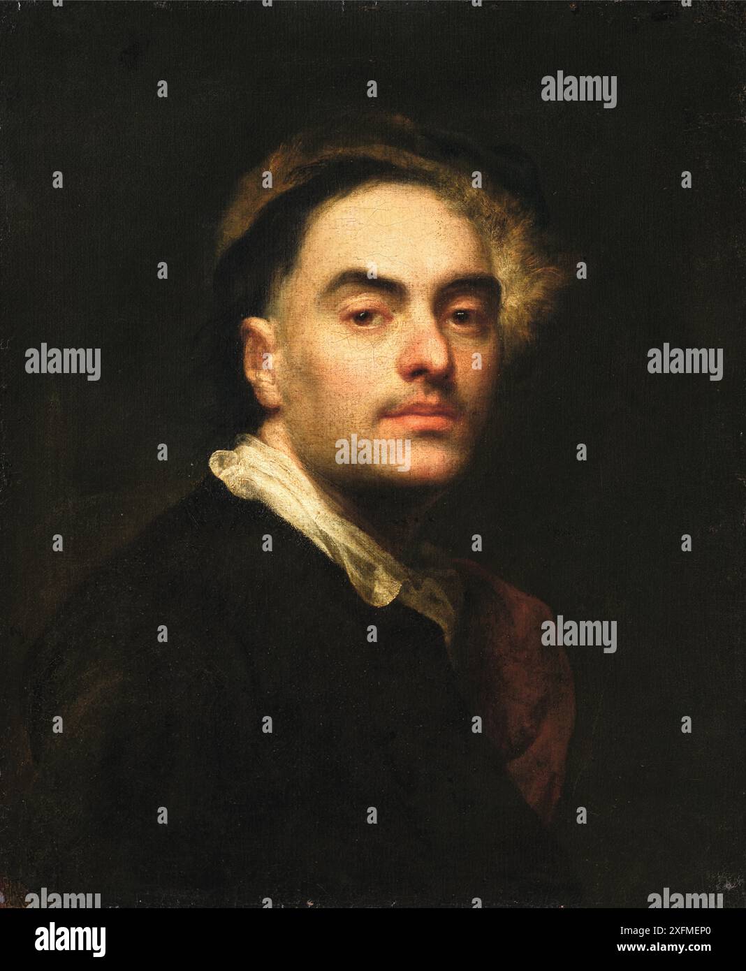Self-portrait. Museum: PRIVATE COLLECTION. Author: Franz Anton Palko ...