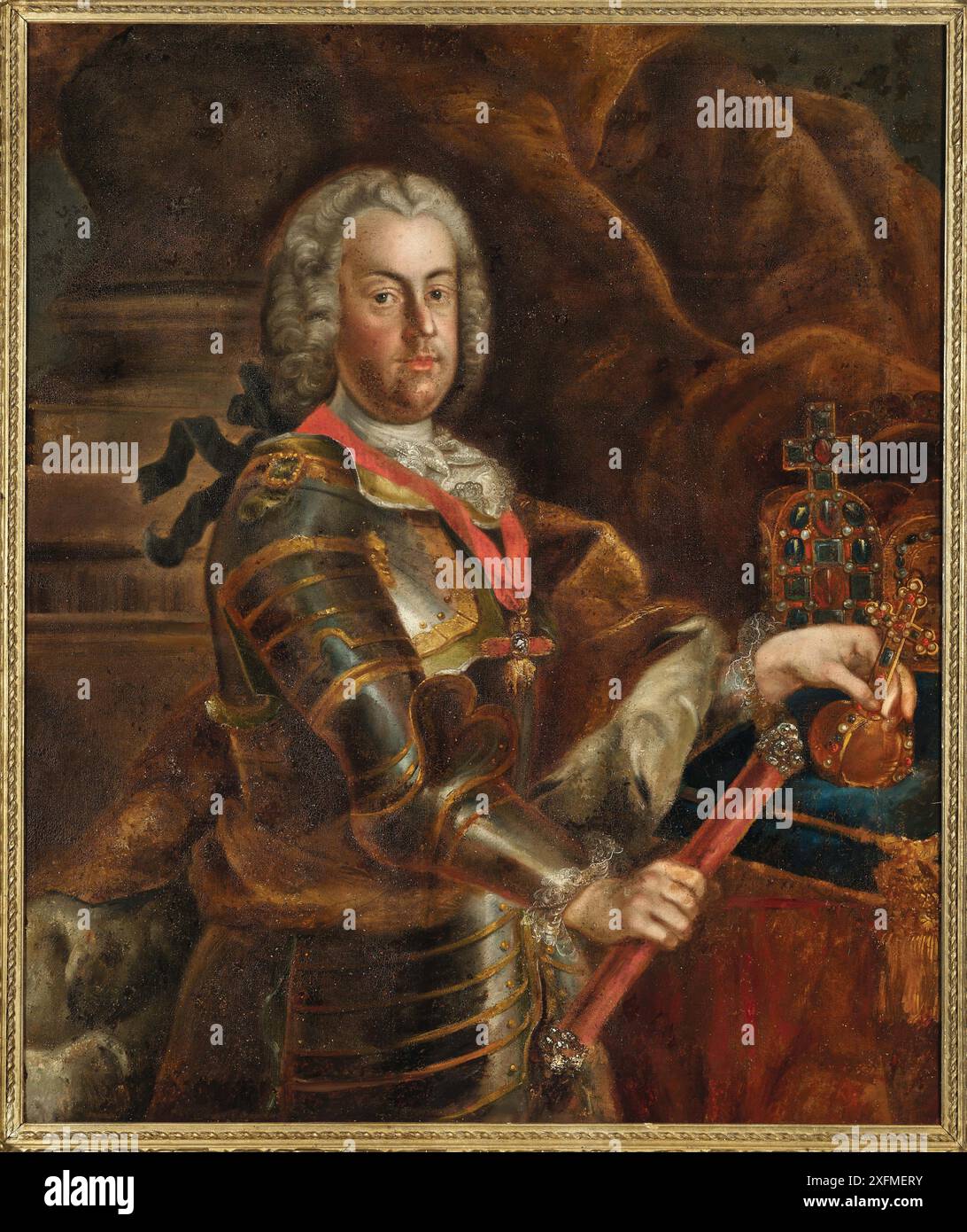 Portrait of Emperor Francis I of Austria (1708-1765). Museum: PRIVATE ...