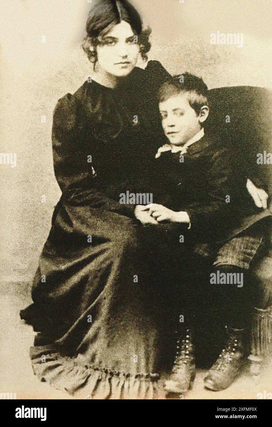 Suzanne Valadon and her son Maurice Utrillo. Museum: PRIVATE COLLECTION ...