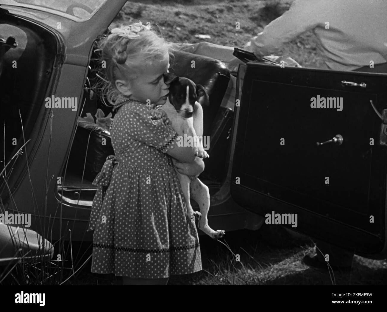 Scene from the film Forbidden Games (Jeux Interdits) by René Clément ...