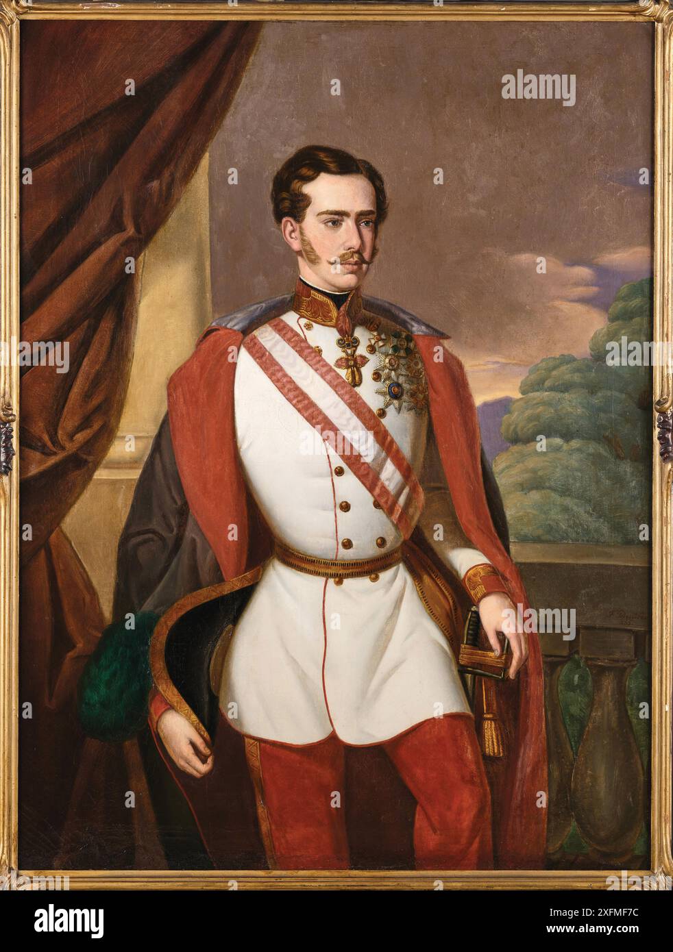 Portrait of Emperor Franz Joseph I of Austria (1830-1916). Museum ...