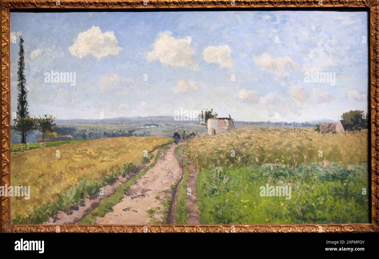 Camille Pissarro (1830-1903), Matinée de juin, Pontoise, 1873 ...