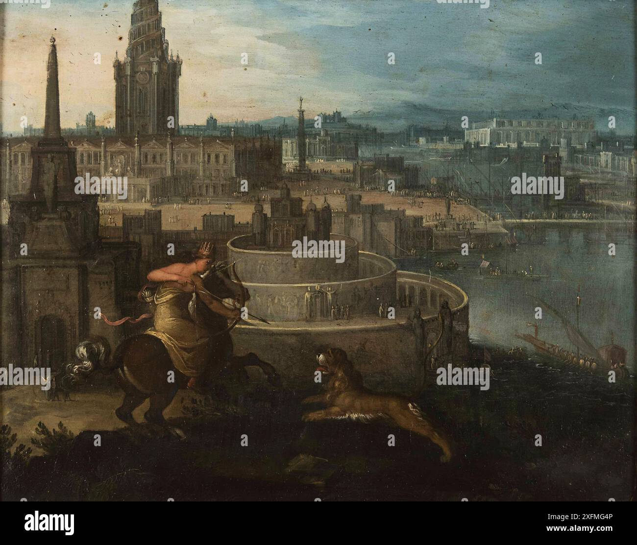 Semiramis before the gates of Babylon. Museum: Galleria Borghese, Rome ...