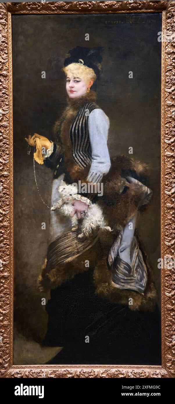 Ernest Duez (1843-1896), Splendeur. Panneau de diptyque, 1874 ...