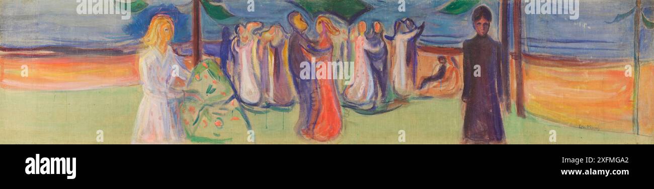 Dans på stranden (Reinhardt-frisen) (Dance on the Beach (The Reinhardt ...