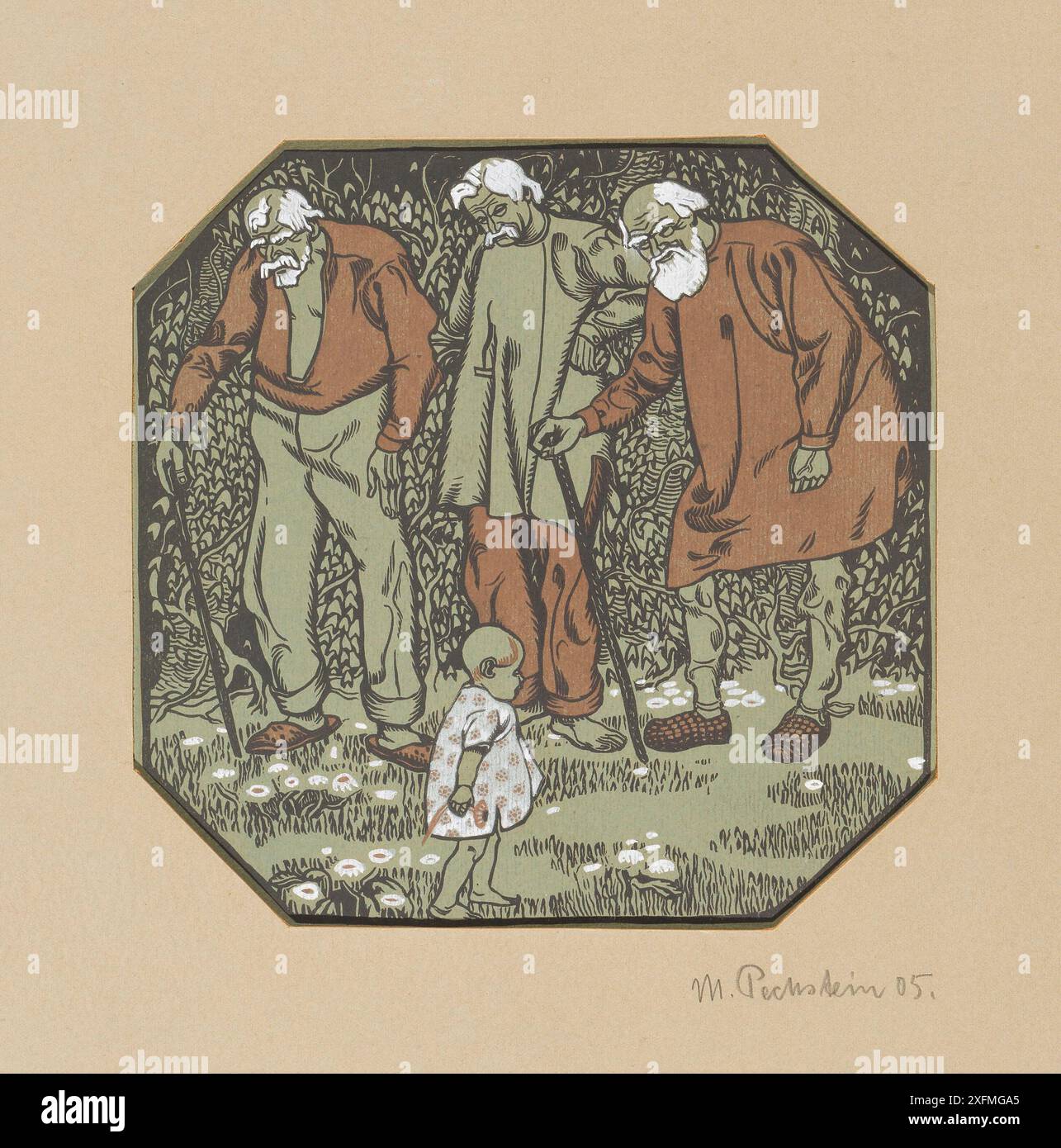 Coming and going (Childhood and old age). Museum: PRIVATE COLLECTION ...