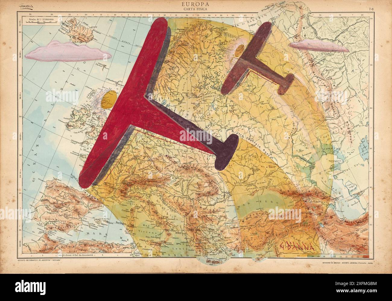 Airspace map hi-res stock photography and images - Alamy