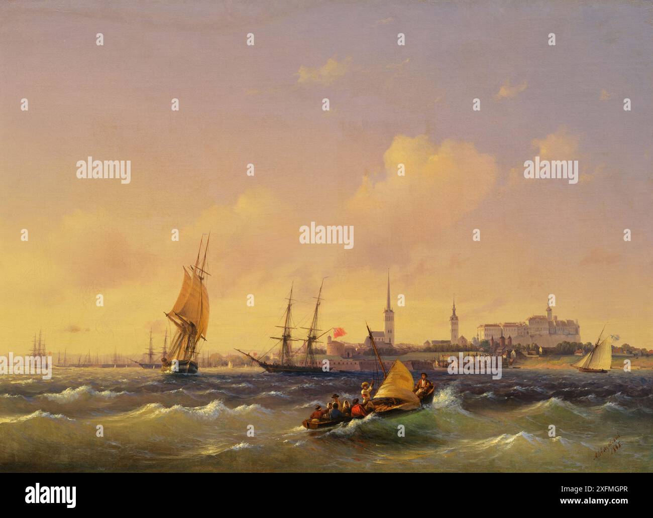 Ivan aivazovsky painting hi-res stock photography and images - Alamy