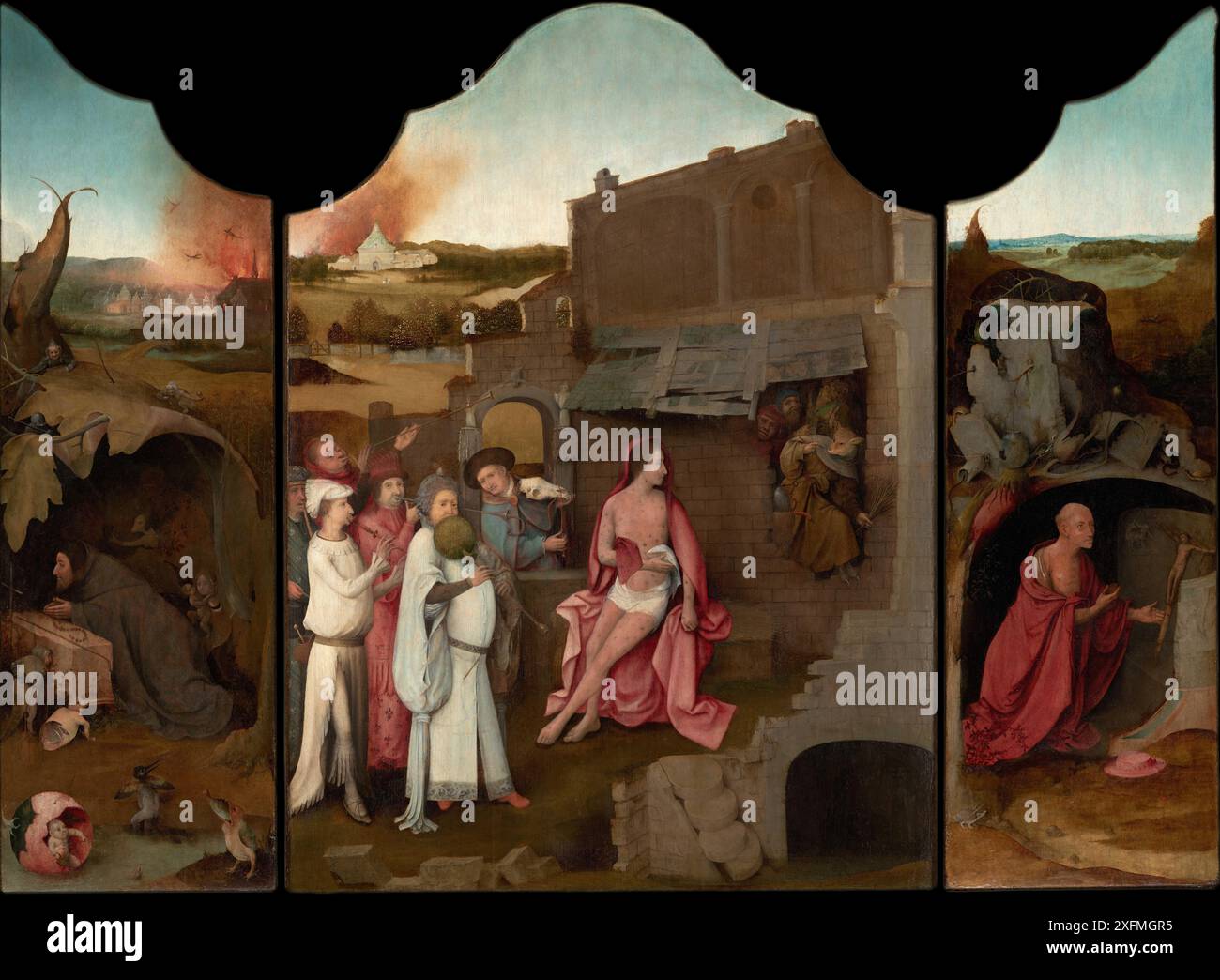 Triptych of Job. Museum: Groeningemuseum, Bruges. Author: Bosch ...