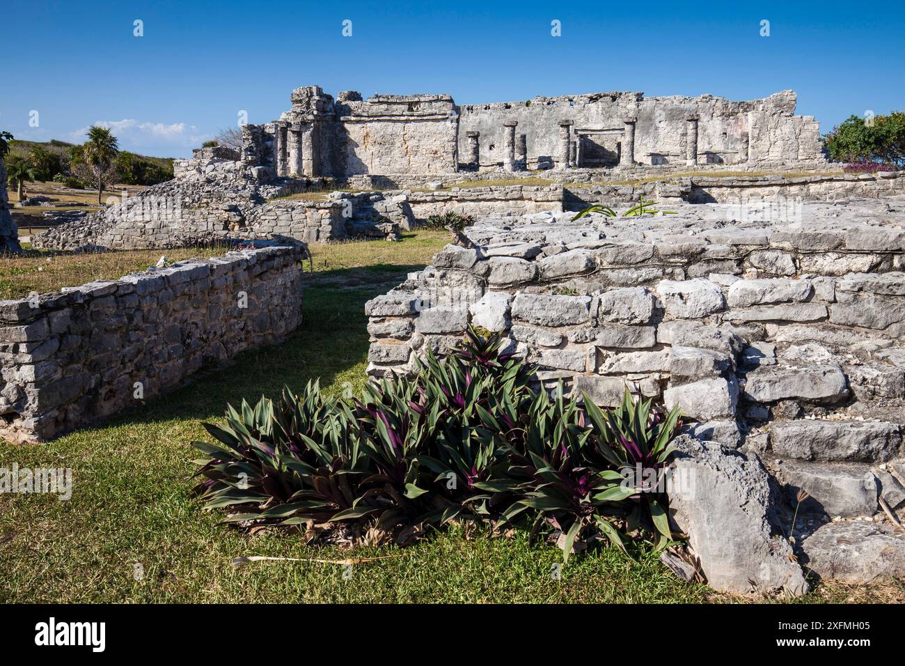 The Grand Palace at Tulum Archaeological Site, Tulum National Park ...