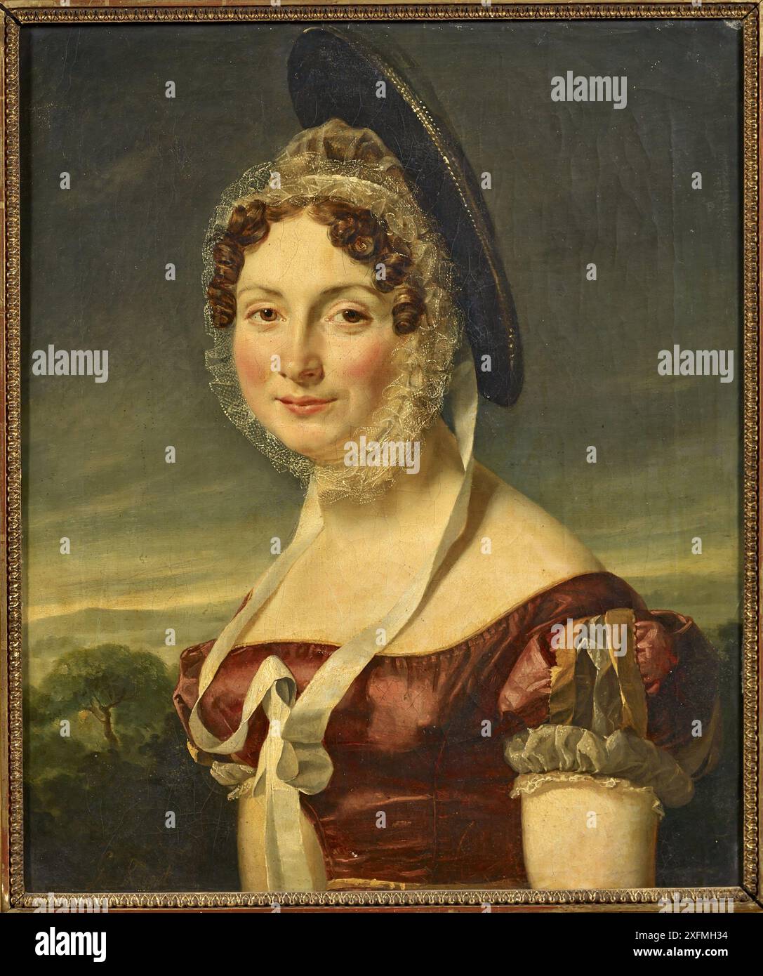 Portrait of the opera singer Marie-Julie Halligner (1786-1850). Museum ...
