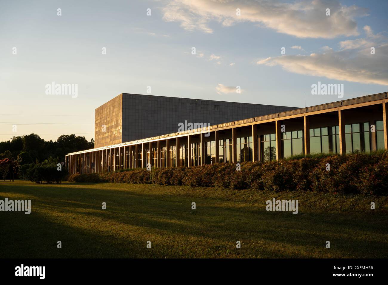 Perspective view on The Krzysztof Penderecki European Centre for Music ...