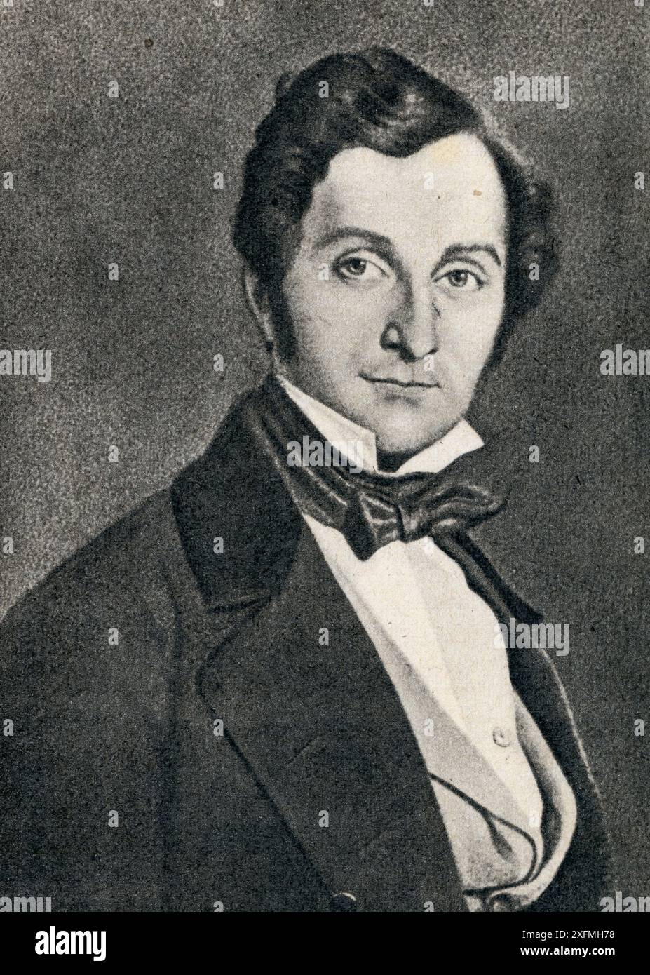 Gustav Albert Lortzing (1801-1851), compositor alemán. Año 1943 Stock ...