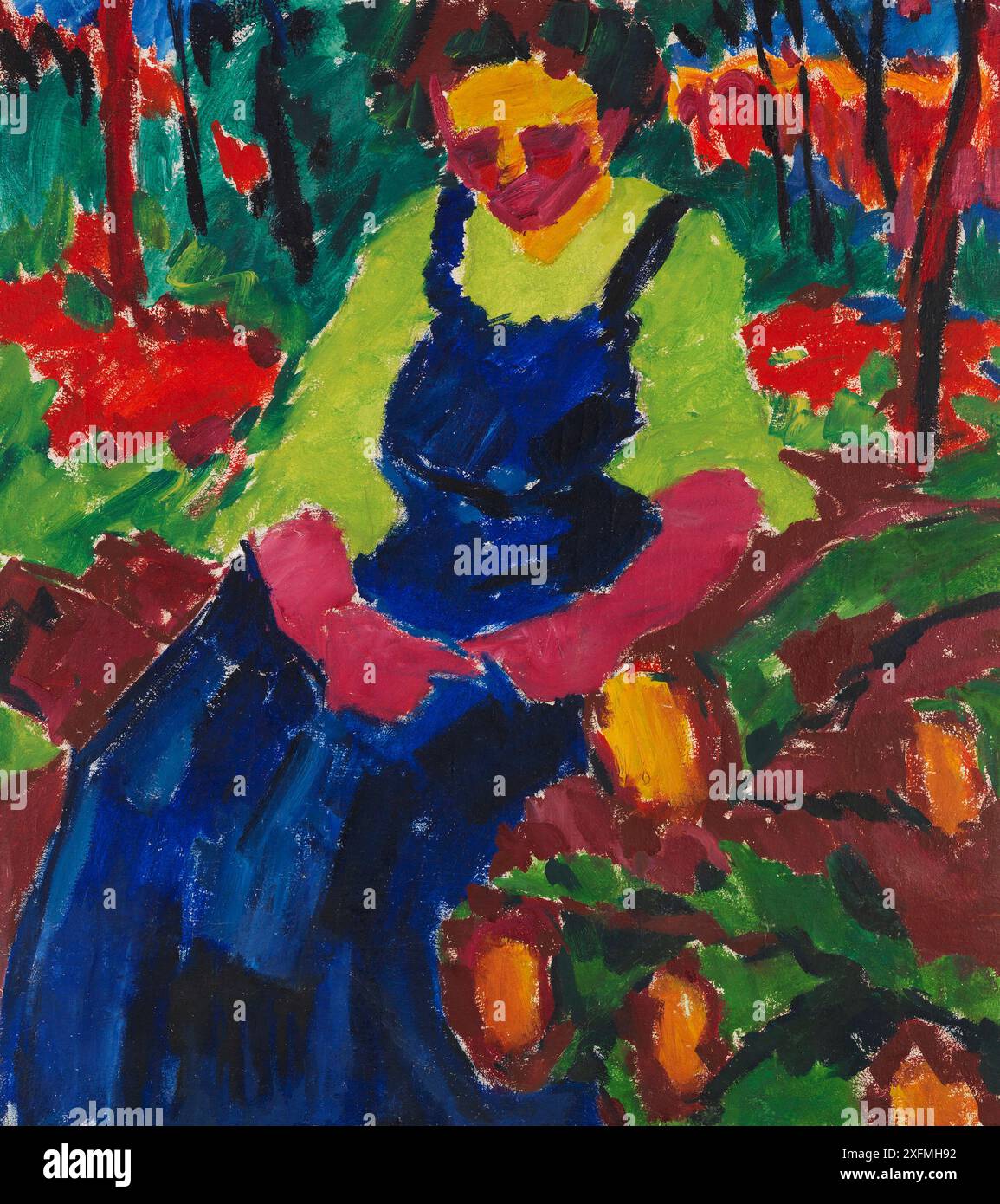 Sitting In The Countryside. Museum: PRIVATE COLLECTION. Author: KARL ...