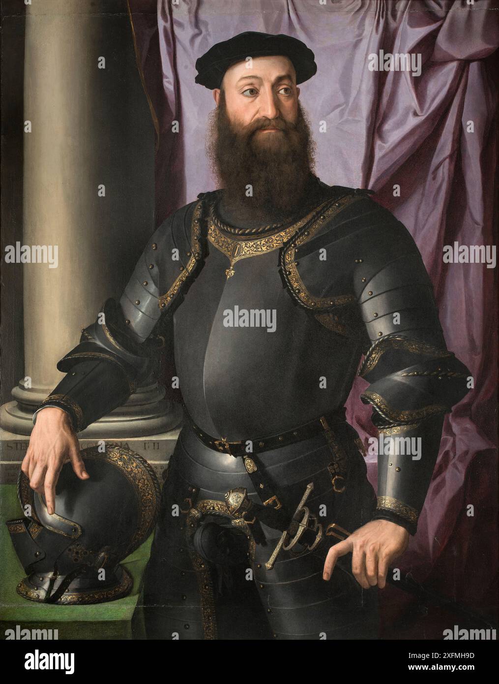 Portrait of Stefano IV Colonna di Palestrina. Museum: Palazzo Barberini ...
