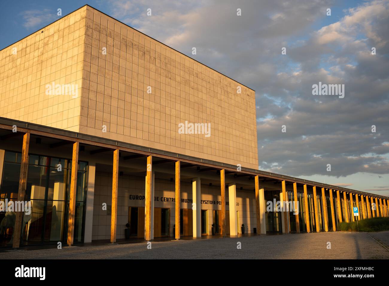 The Krzysztof Penderecki European Centre for Music Concert Hall in ...