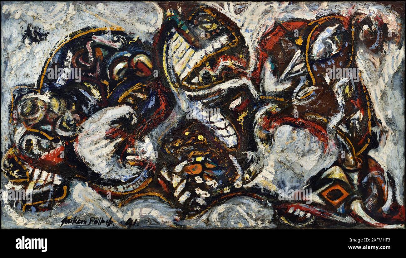 Composition with Masked Forms. Museum: Colby College Museum of Art ...