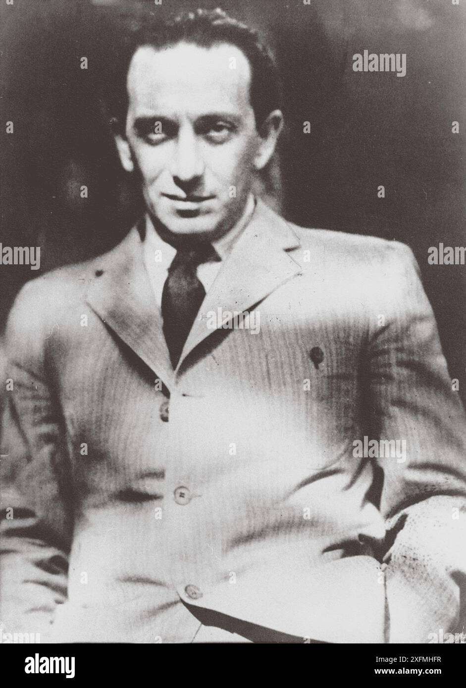 Portrait of the composer Paul Abraham (1892-1960). Museum: PRIVATE ...