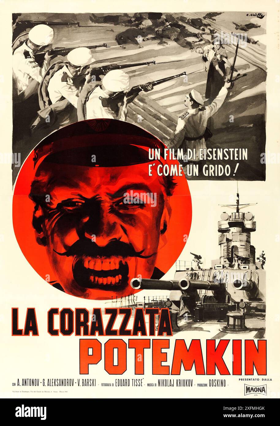 Battleship potemkin movie poster hi-res stock photography and images ...
