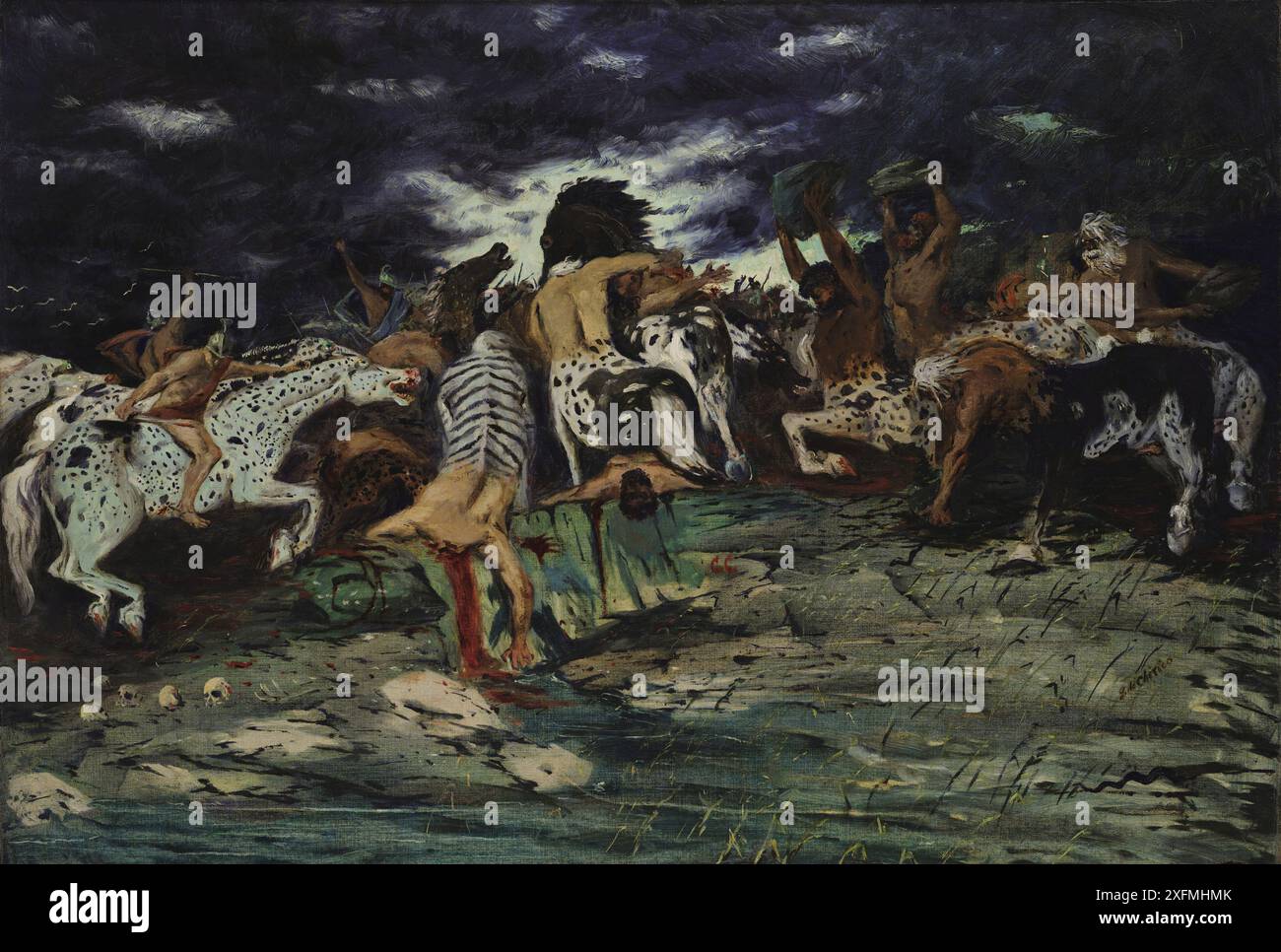 Lotta di centauri (Fight of the Centaurs). Museum: Galleria nazionale d ...