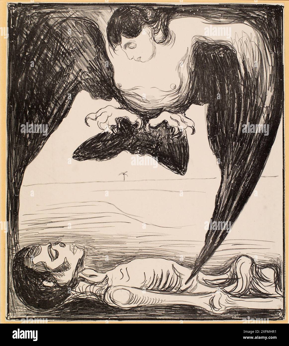 Harpy. Museum: Thielska Galleriet, Stockholm. Author: EDVARD MUNCH ...